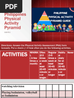 Philippine Physical Activity Guide | PDF