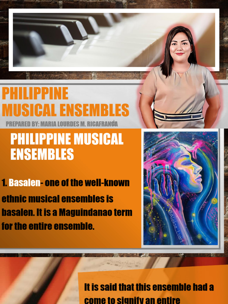 Philippine Musical Ensembles | PDF | Musical Instruments | Musicology