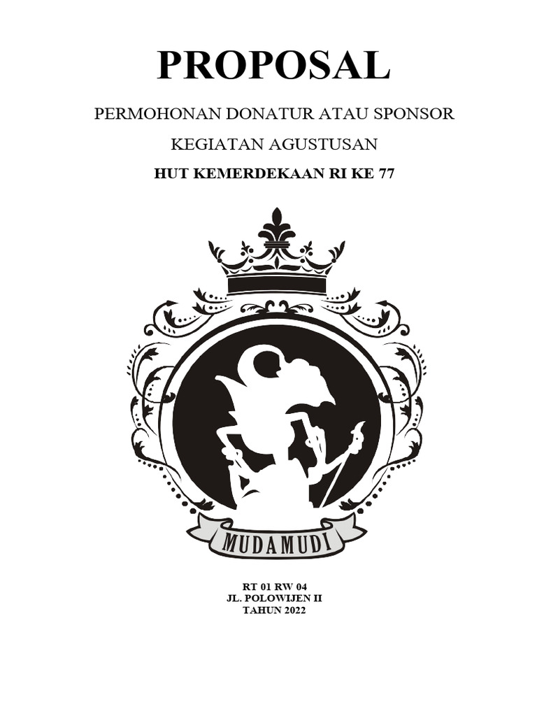 Proposal PHBN HUT RI 77 | PDF