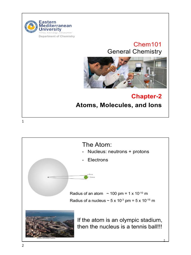 CHP 2 Summary General Chemistry The Essential Concepts 7th Edition | Download Free PDF | Ion ...