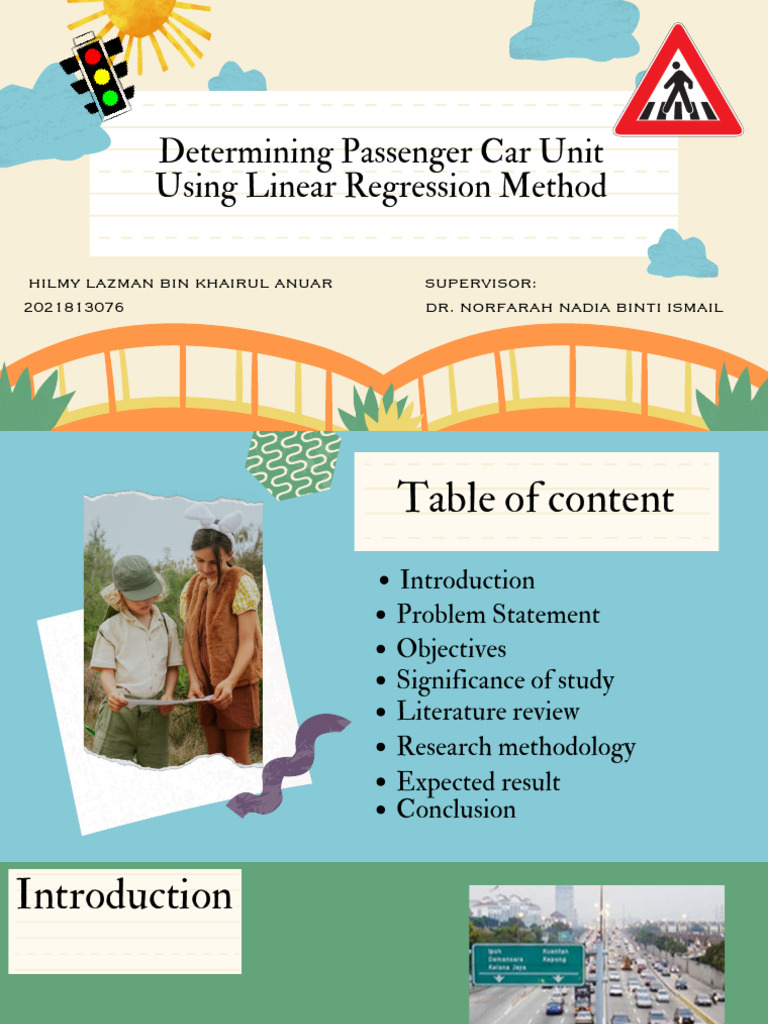 Analyzing Passenger Car Units via Regression | PDF | Traffic ...