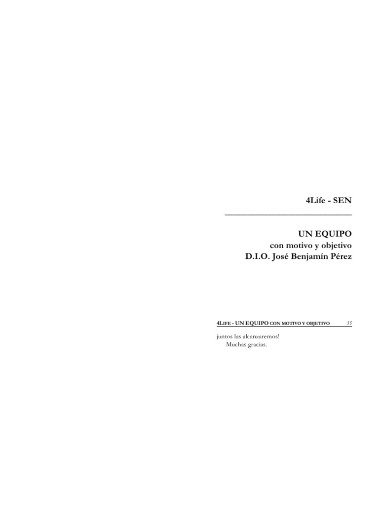 Oportunidad de Éxito con 4Life y SEN | PDF | Amor | Conocimiento