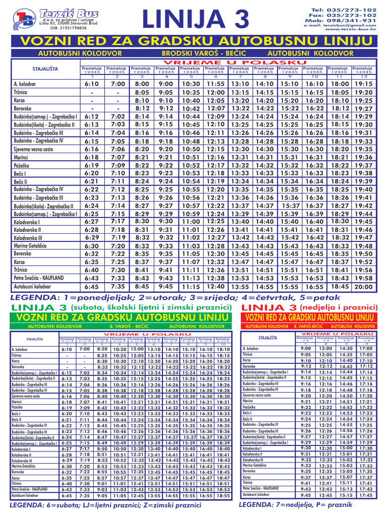 Linija 3 1 2024 3 | PDF