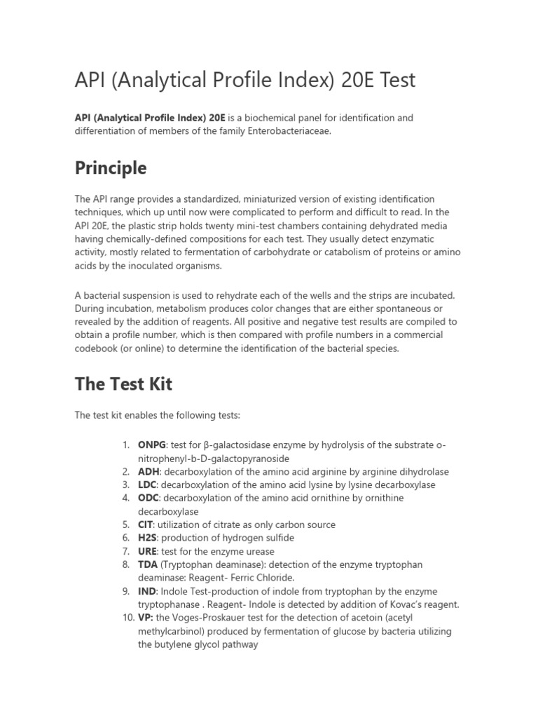Ejercicios API | PDF | Biochemistry | Chemistry