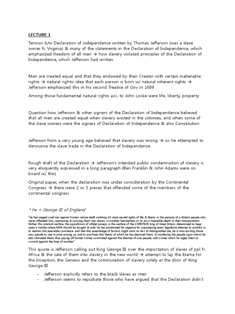 Module 3 Lectures Note | PDF | Abolitionism In The United States ...