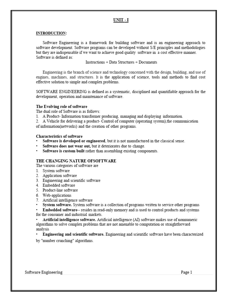 Software Engineering-MODULE 1 | PDF | Software Development Process | Agile Software Development