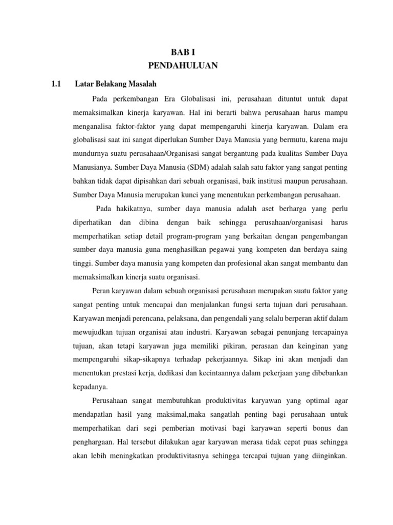 Pengaruh Motivasi Komunikasi Dan Stress Kerja Terhadap Produktivitas Kerja Karyawan Pada PT ...