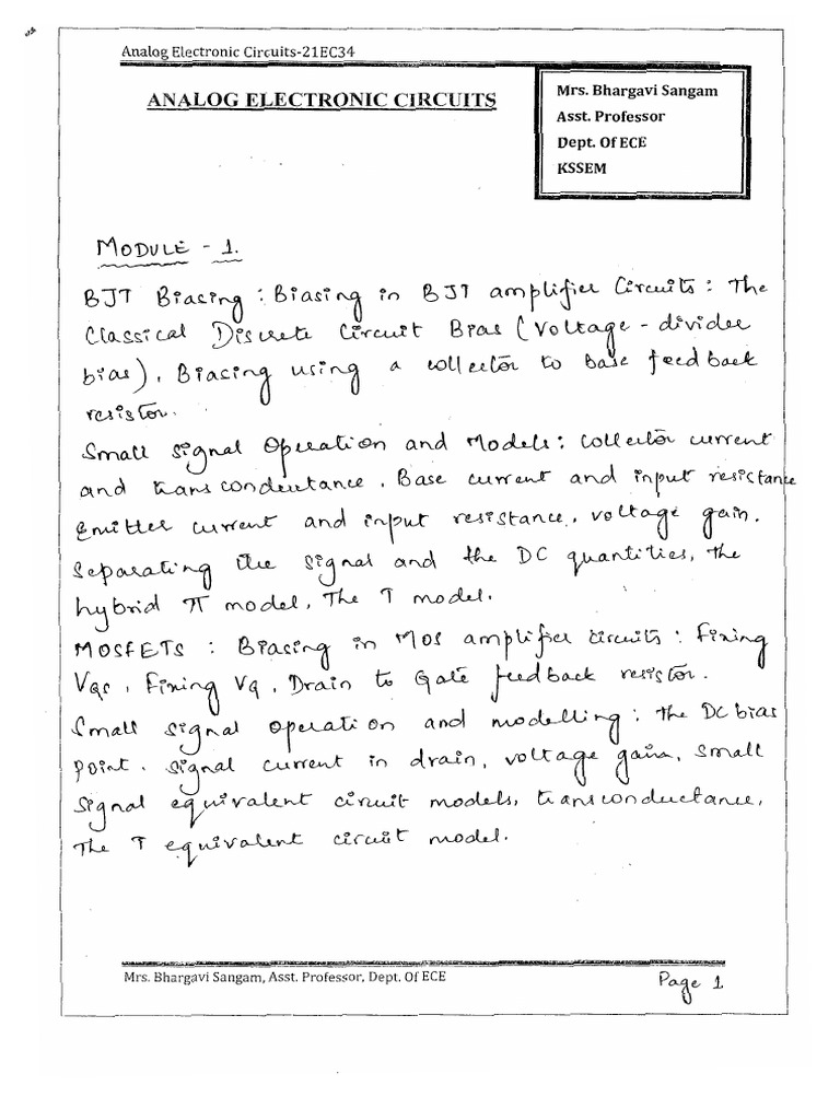 Aec Module - 1 1 | PDF