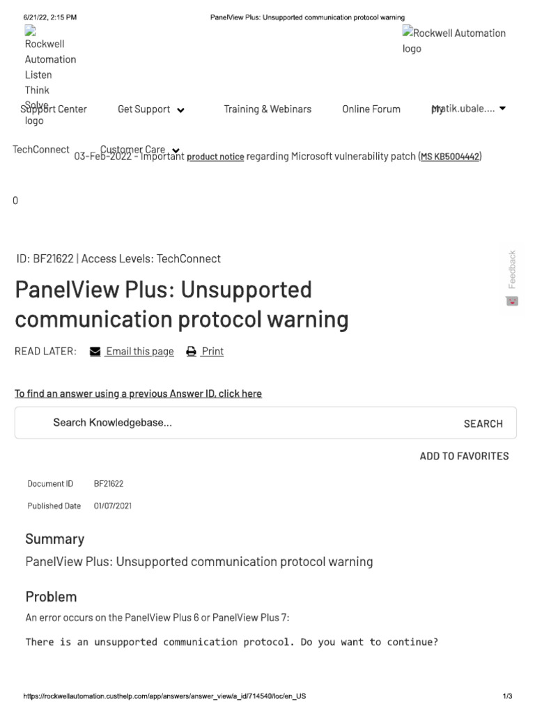 Unsupported Protocol | PDF