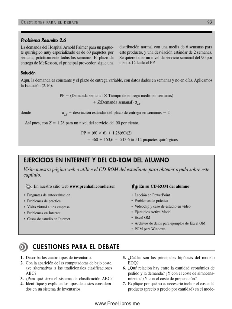 Gesti-N de Inventarios - Ejercicios | PDF | Negocios