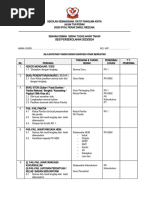 Borang Pemarkahan Pertandingan | PDF