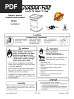 King Kp130 Pellet Stove | PDF | Stove | Chimney