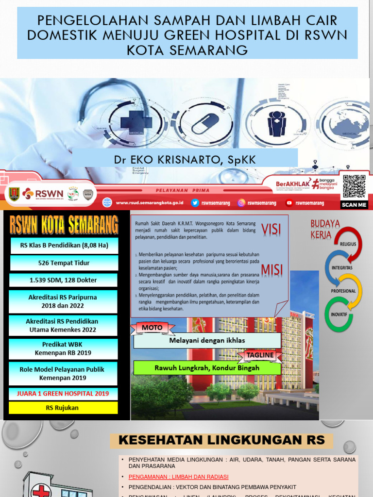 3.PENGELOLAAN SAMPAH DAN LIMBAH CAIR DOMESTIK di RSWN MENUJU GREEN | PDF
