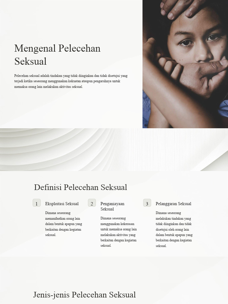 Memahami Pelecehan Seksual dan Dampaknya | PDF