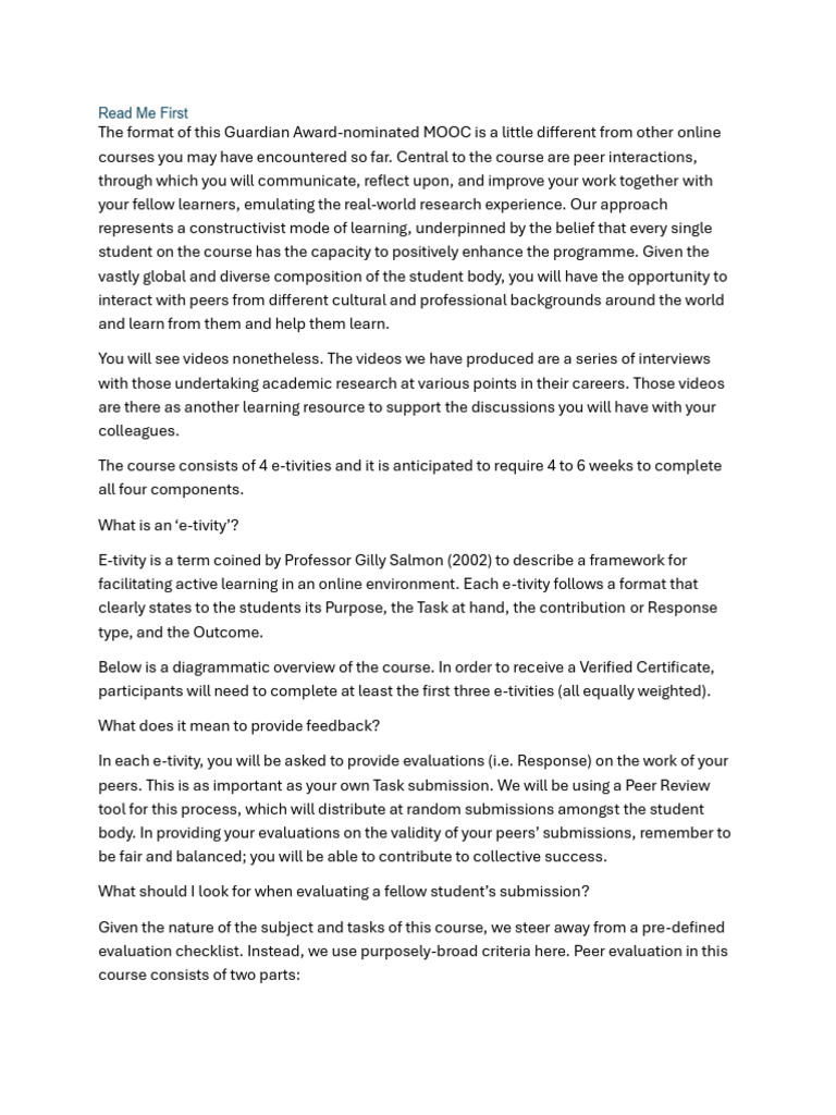 Module 1 Research Methods | PDF | Learning | Constructivism (Philosophy ...