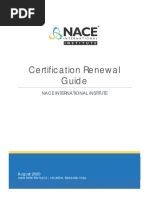 ANCC Certification Renewal Guidelines | PDF | Thesis | Nursing