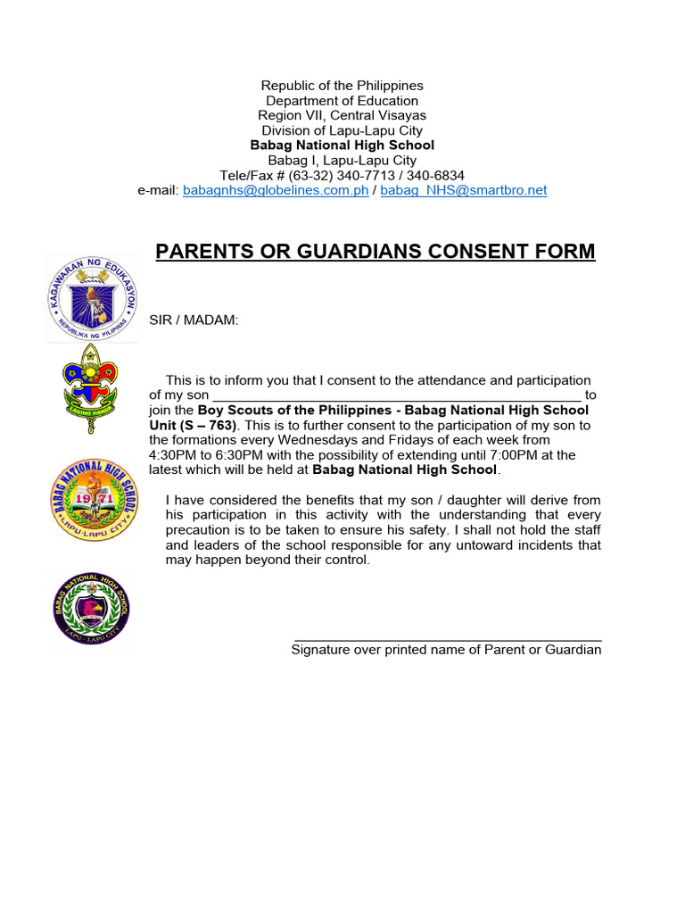 BSP Letter of Consent | PDF | Career & Growth | Lifestyle