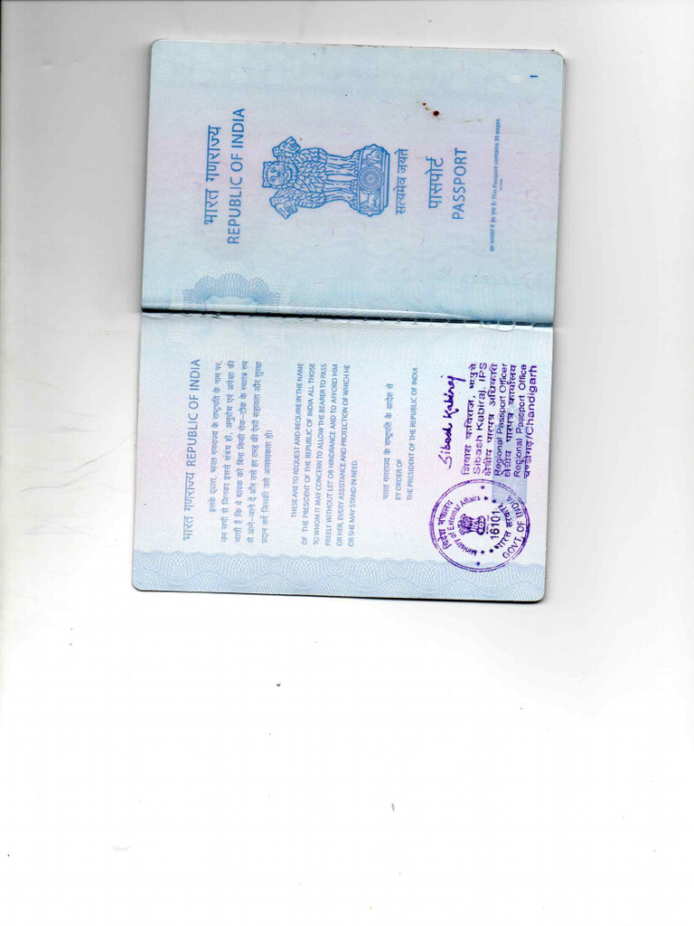 sukhdeep kaur passport | PDF