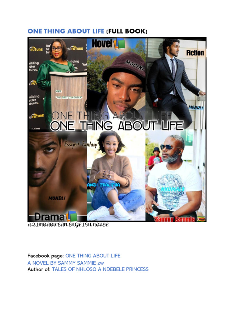 One Thing About Life | PDF