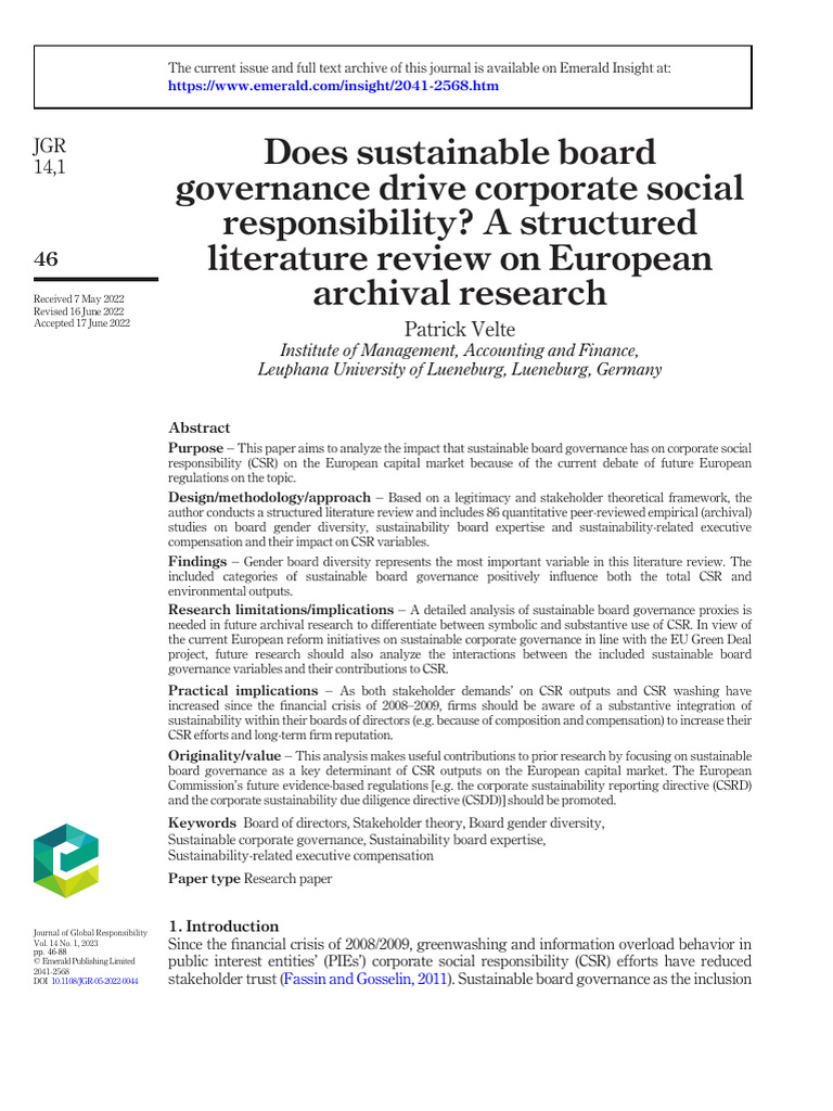 25 - Velte - 2023 - A Structured Literature Review On European Archival ...