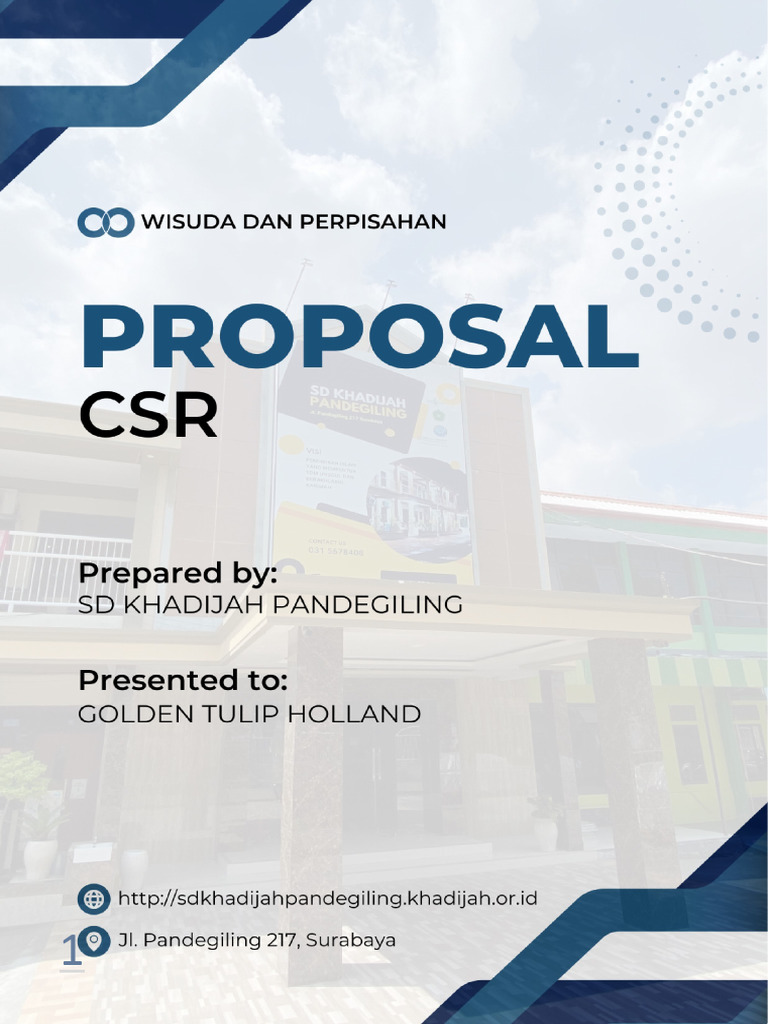 Proposal CSR Wisuda Perpisahan | PDF | Karier & Perkembangan | Bisnis