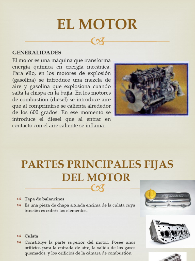 El Motor Diapositivas | PDF | Informática | Tecnología
