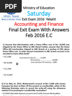 Accounting and Finance Level IV COC | PDF