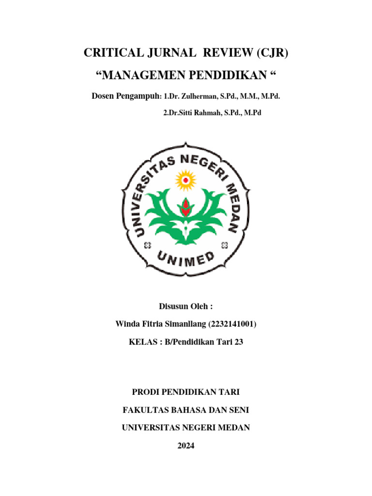 CJR Managemen Winda Fitria | PDF | Karier & Perkembangan | Bisnis