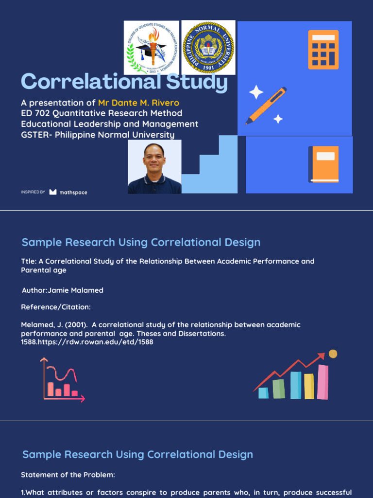 Assignment No. 2 RIVERO Correlational Study Report | PDF