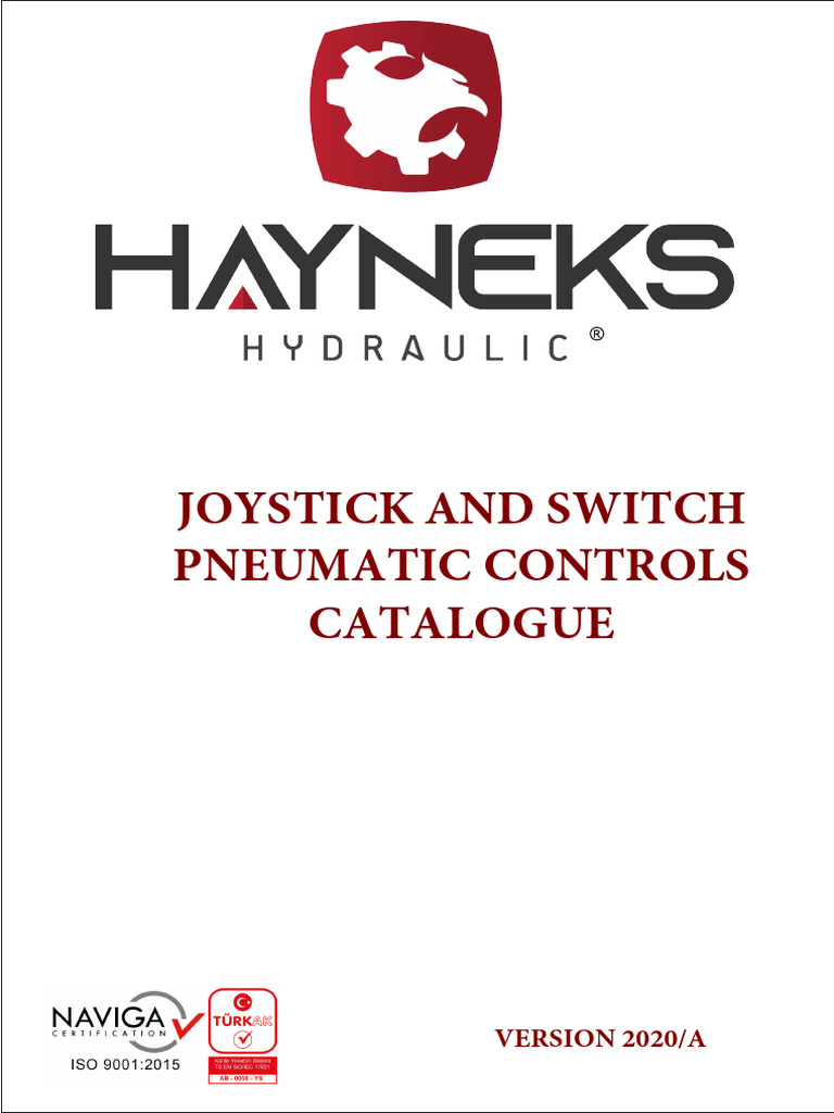 15.english Pneumatic Control Joysticks and Switches Catalogue of ...