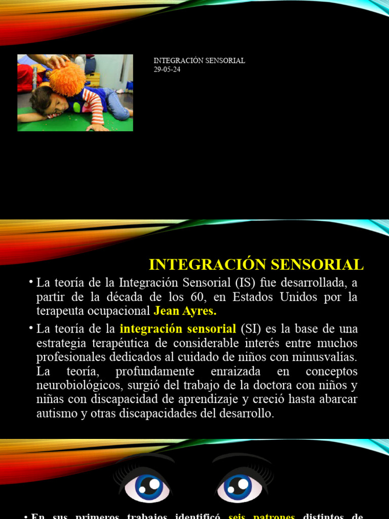 INTEGRACIÃ_N_SENSORIAL_01 | PDF | Sentidos | Cerebro