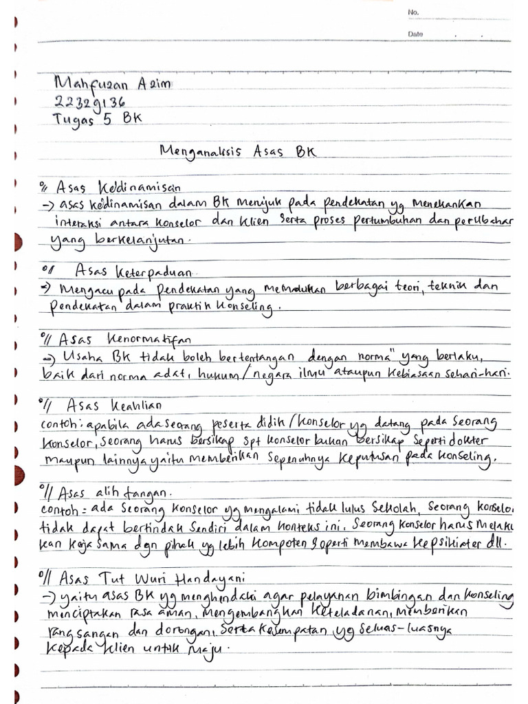 Tugas 5 BK | PDF