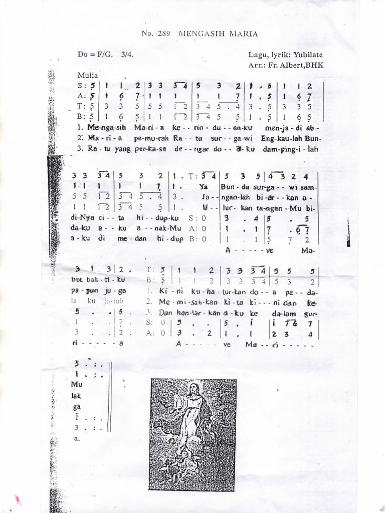 Mengasih Maria | PDF