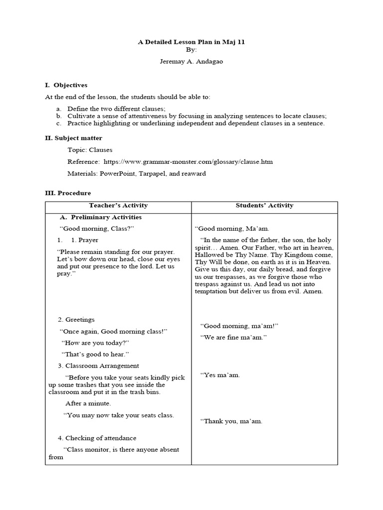 Final Demonstration (Clauses) | PDF | Subject (Grammar) | Clause
