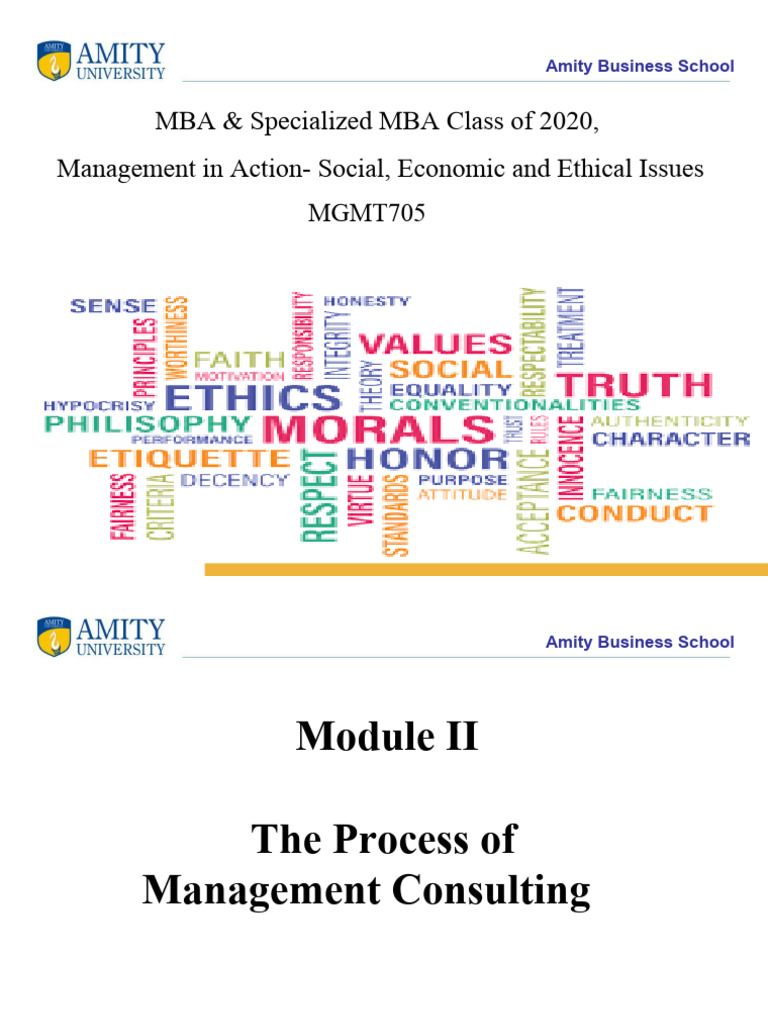 Module II | PDF | Consultant | Pricing