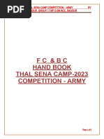 NCC Parade Drill Commands List | PDF | Military Life