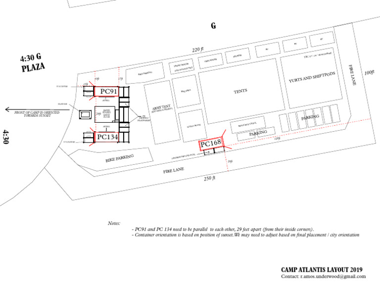 Camp Layout 2019 | PDF