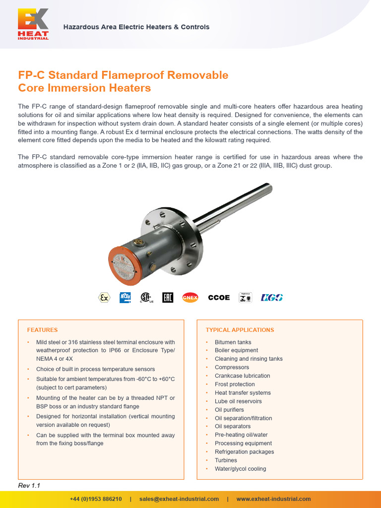 Datasheet Fpc Std | PDF | Electrical Engineering | Engineering Thermodynamics