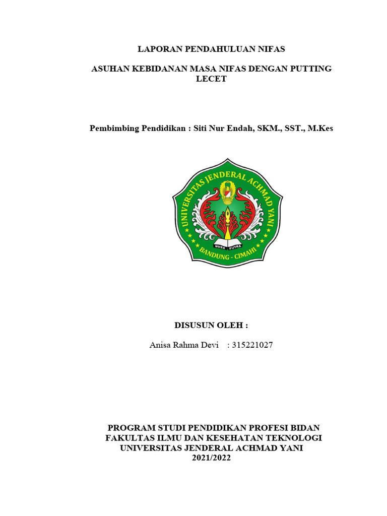 LP Anisa Puting Lecet | PDF