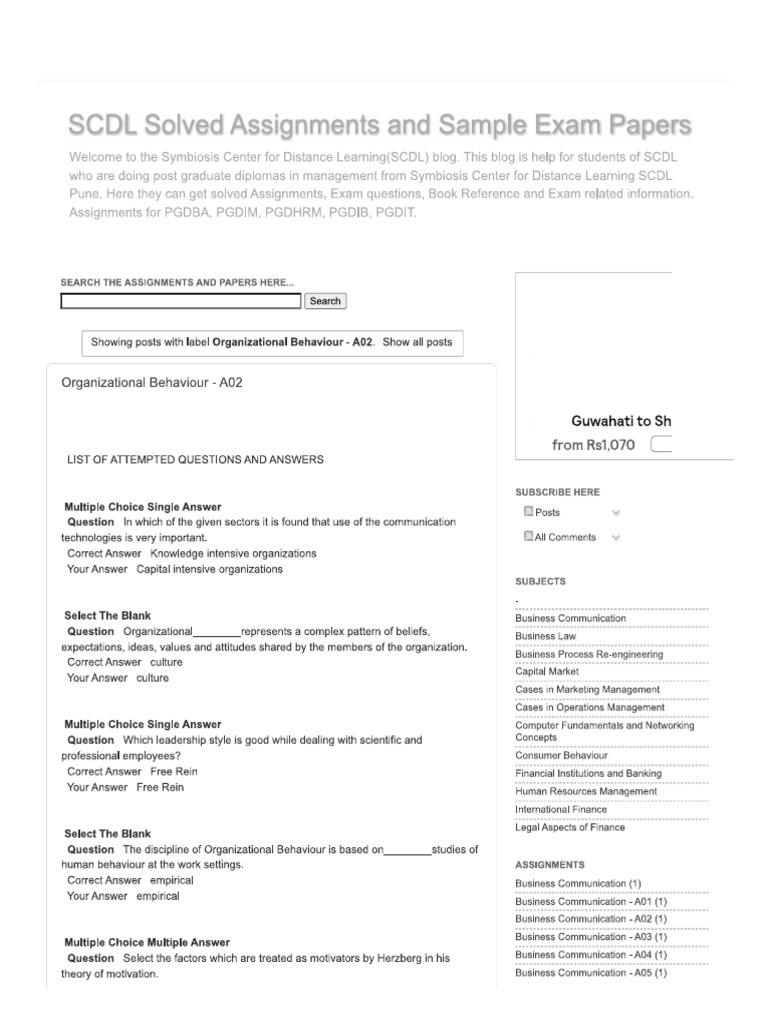 Organization Behaviour Part-2 | PDF