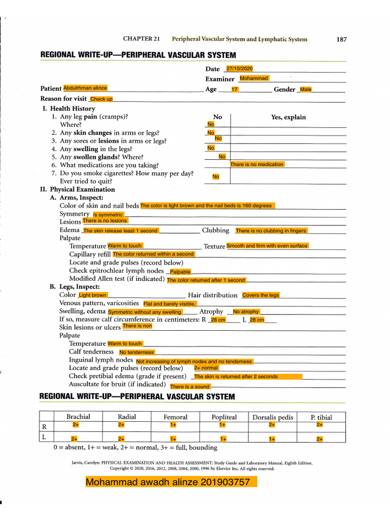 Write up 4 | PDF | Edema | Circulatory System
