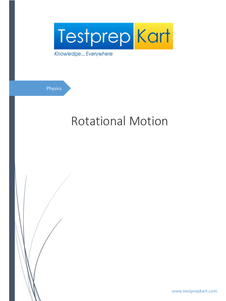 Understanding Rotational Motion Concepts | PDF | Rotation Around A ...