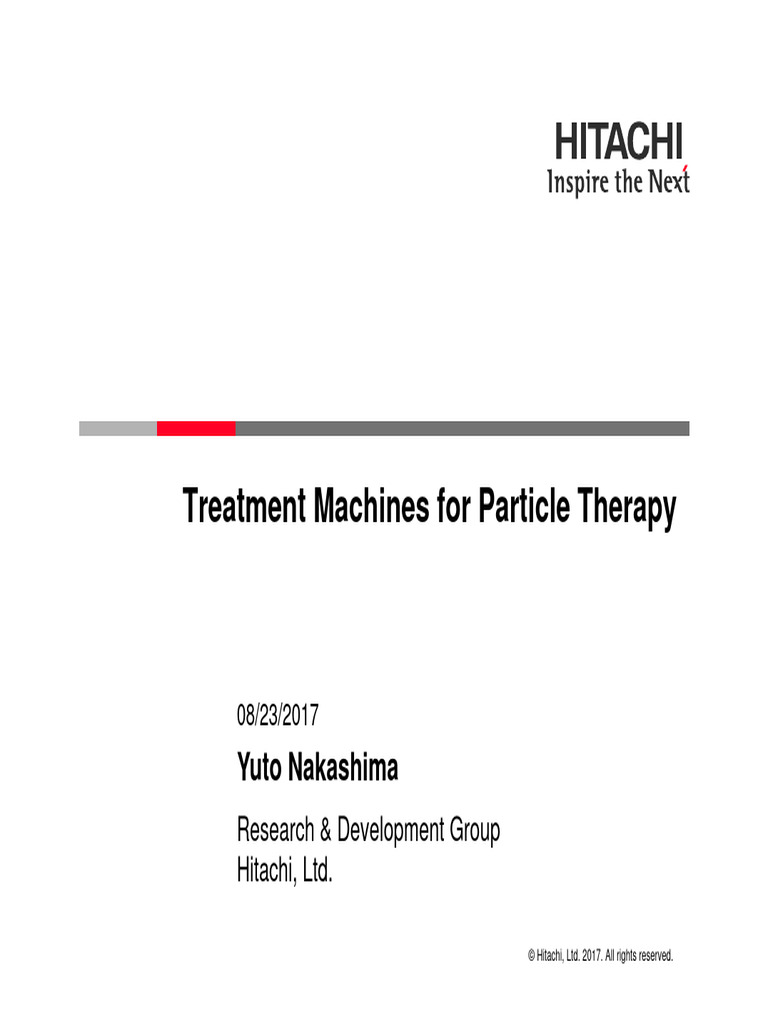 Chapter12 - Treatment Machines For Particle Therapy | PDF | Particle ...