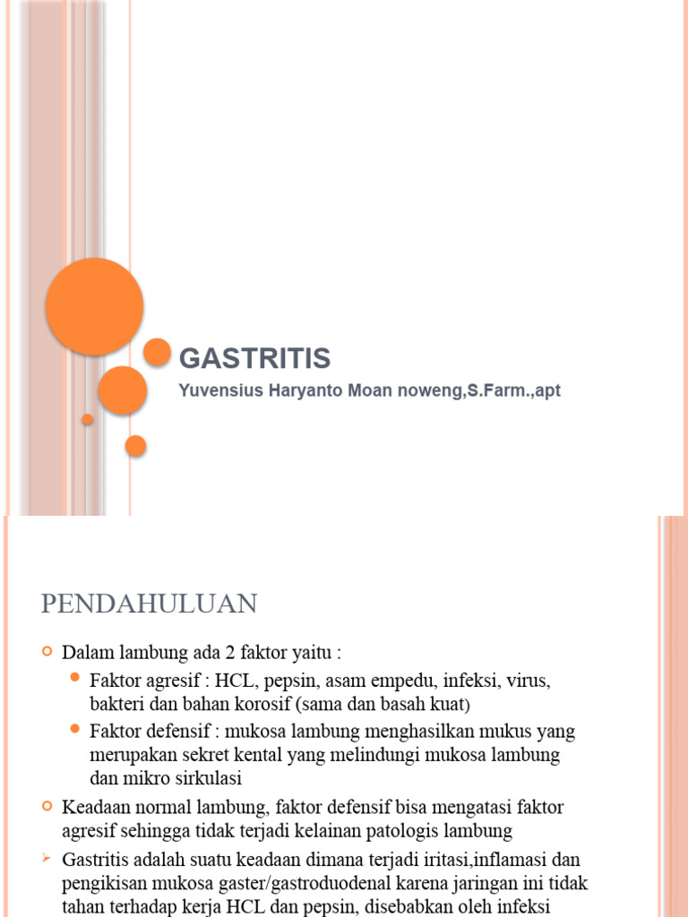 Gastritis (Maag) | PDF | Kesehatan Holistik