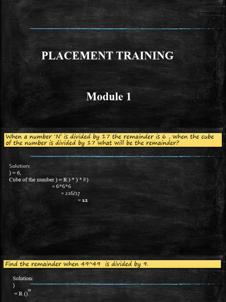 Module 1 - Session 2 | PDF | Logarithm | Numbers