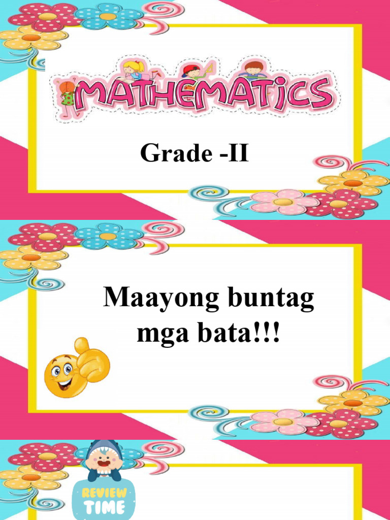 q4 Cot PPT Math 2 Week 1 | PDF