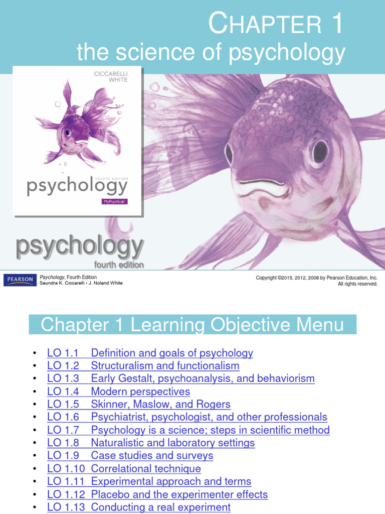 CH1 - Introduction | PDF | Psychology | Psychological Concepts