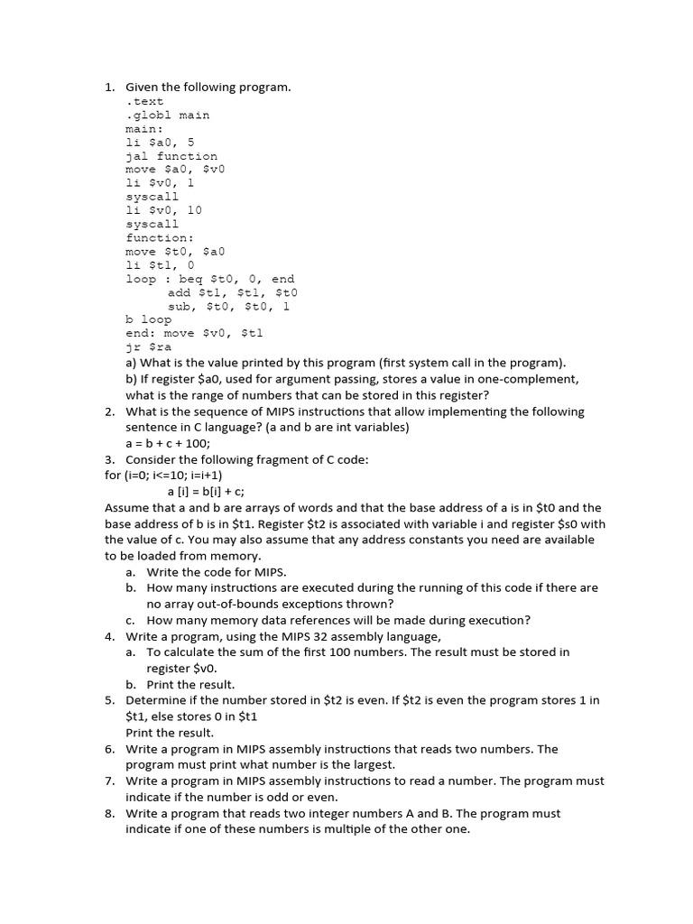 3 Instruction Set Architecture Pdf Computer Architecture Control Flow
