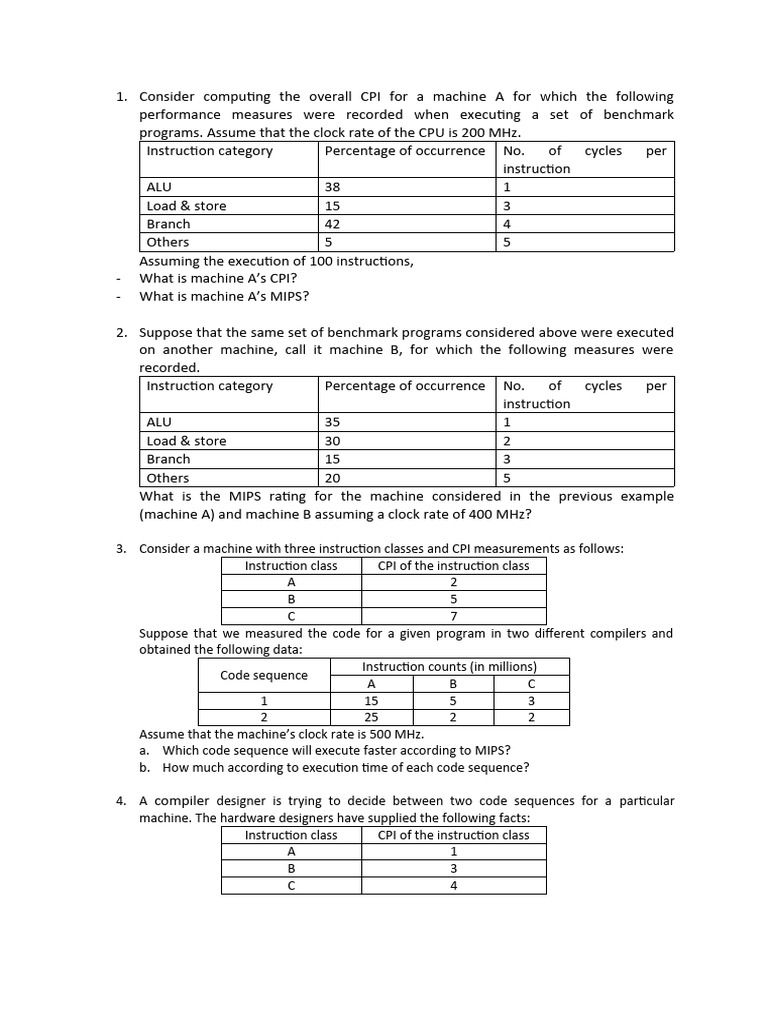 1-computer_component-performance | PDF | Central Processing Unit | Computing