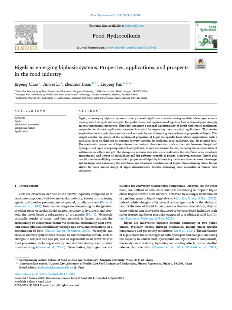 Bigel 2 | PDF | Gel | Polymers